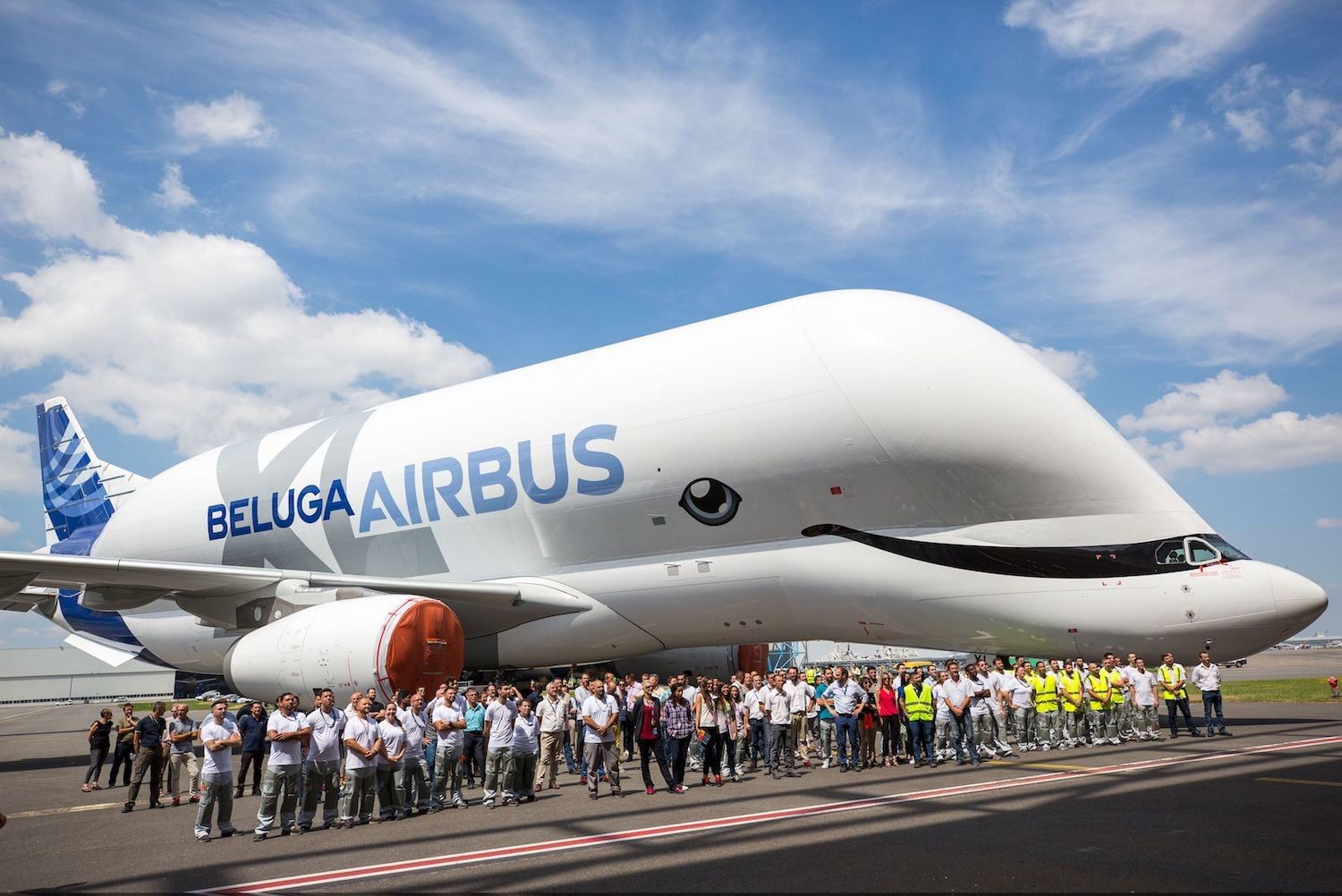 Watch Airbus give its whale-shaped Beluga plane a cute makeover - KXXV ...